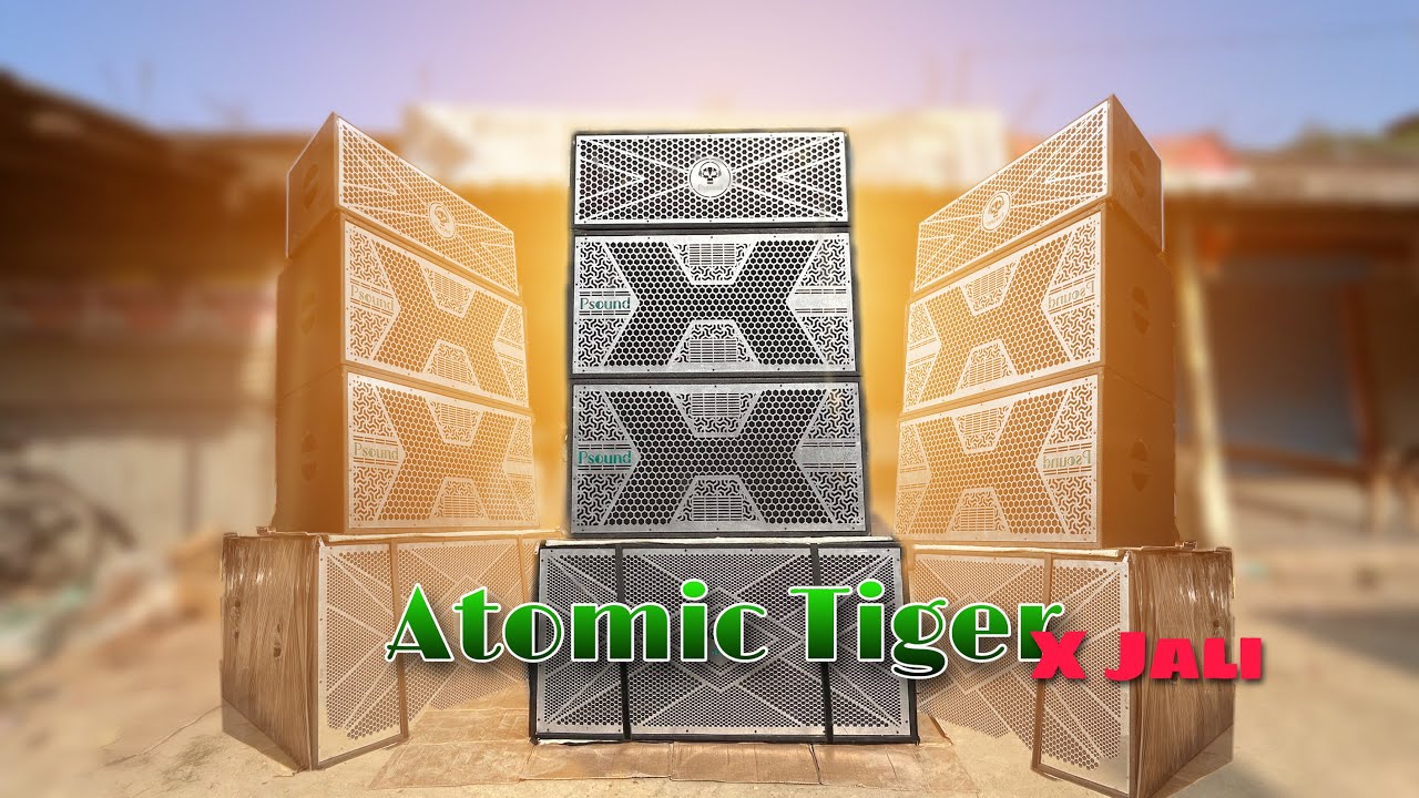 Atomic Tiger X Jali || 2400 Watt Top & 3000 Watt Bass, Amplifier ...