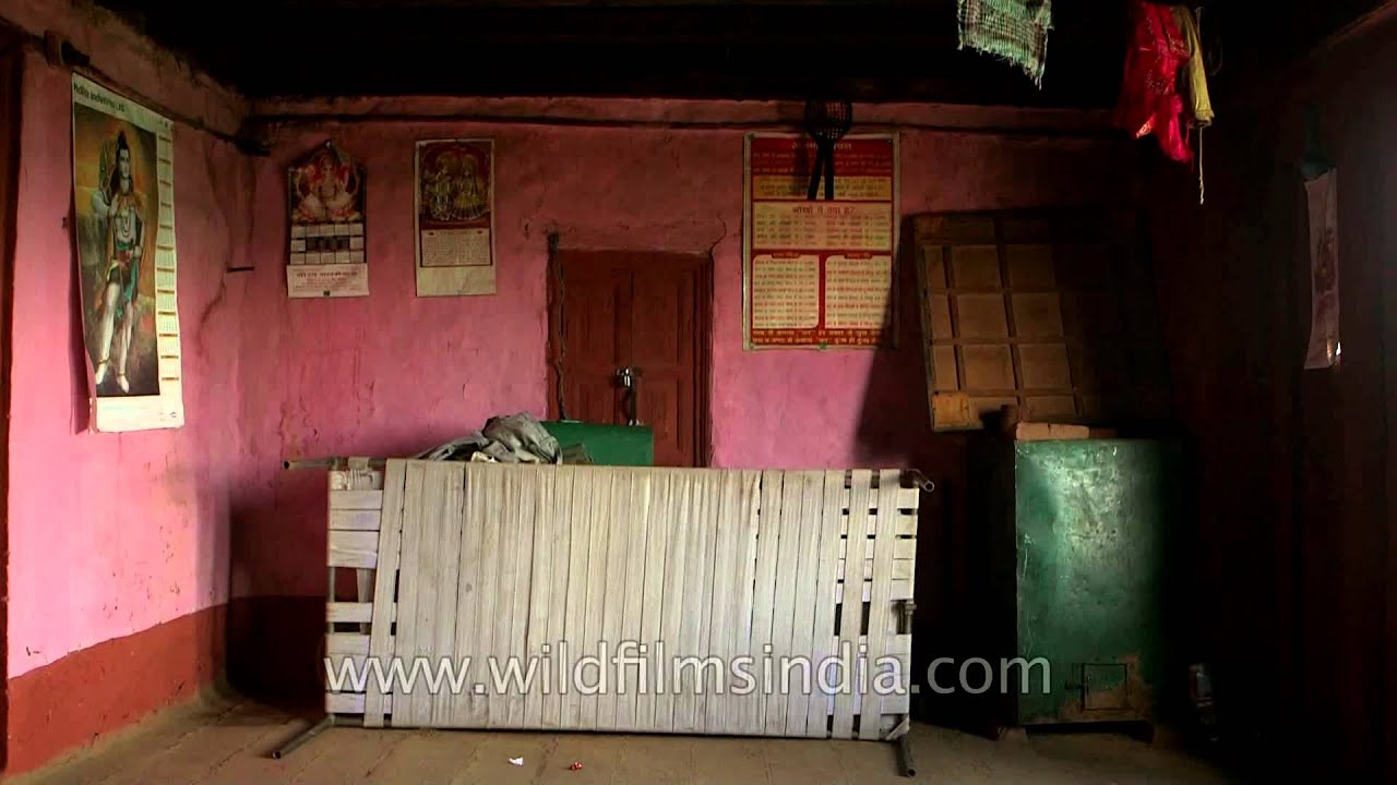 Interior of traditional Kumaoni house - YouTube