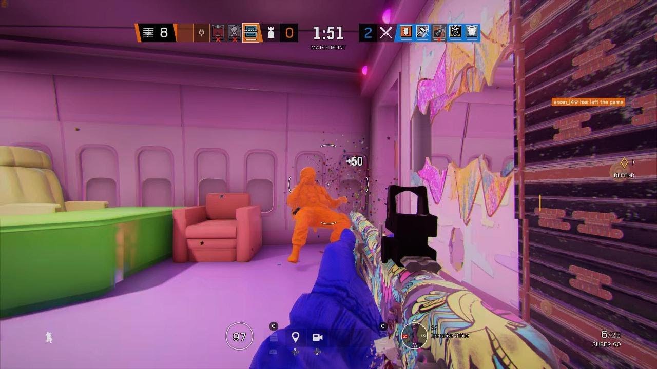 R6 Frost shotgun 4K - YouTube