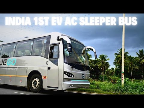 INDIA'S 1st EV AC SLEEPER BUS - YouTube