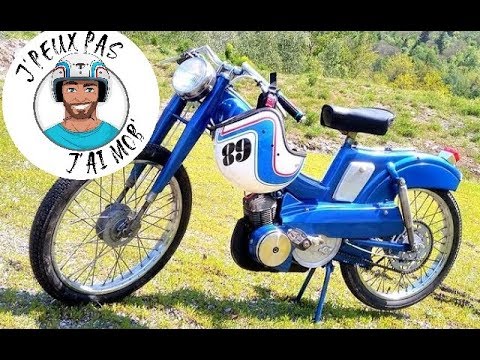 Mobylette Custom - Cadeau pour une tombola - YouTube