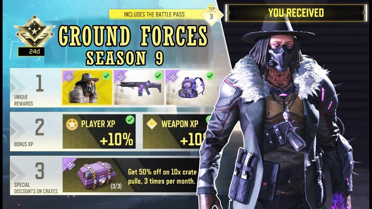 Buying GROUND FORCES Season 9 CODM | KRIG 6 GAMEPLAY & REVIEW - YouTube