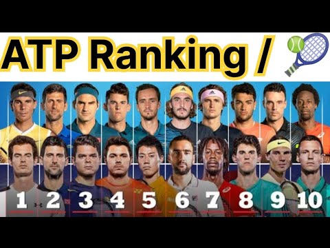 Atp rankings latest 2023 / atp rankings #atp - YouTube