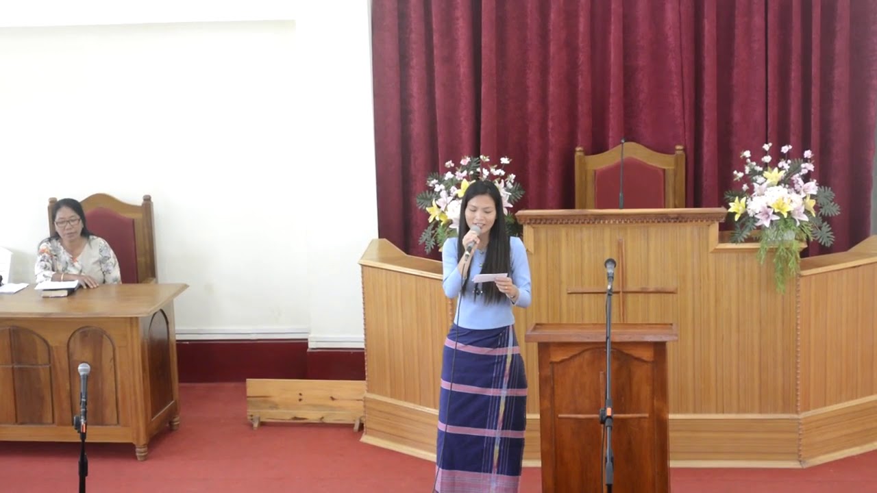 Dorcas Day Special Item Grace Vung Phaipi - YouTube