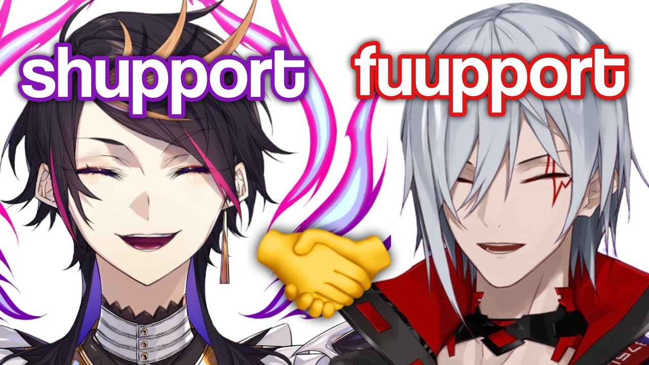 shuuchan and fuuchan, the nijisupport duo - YouTube