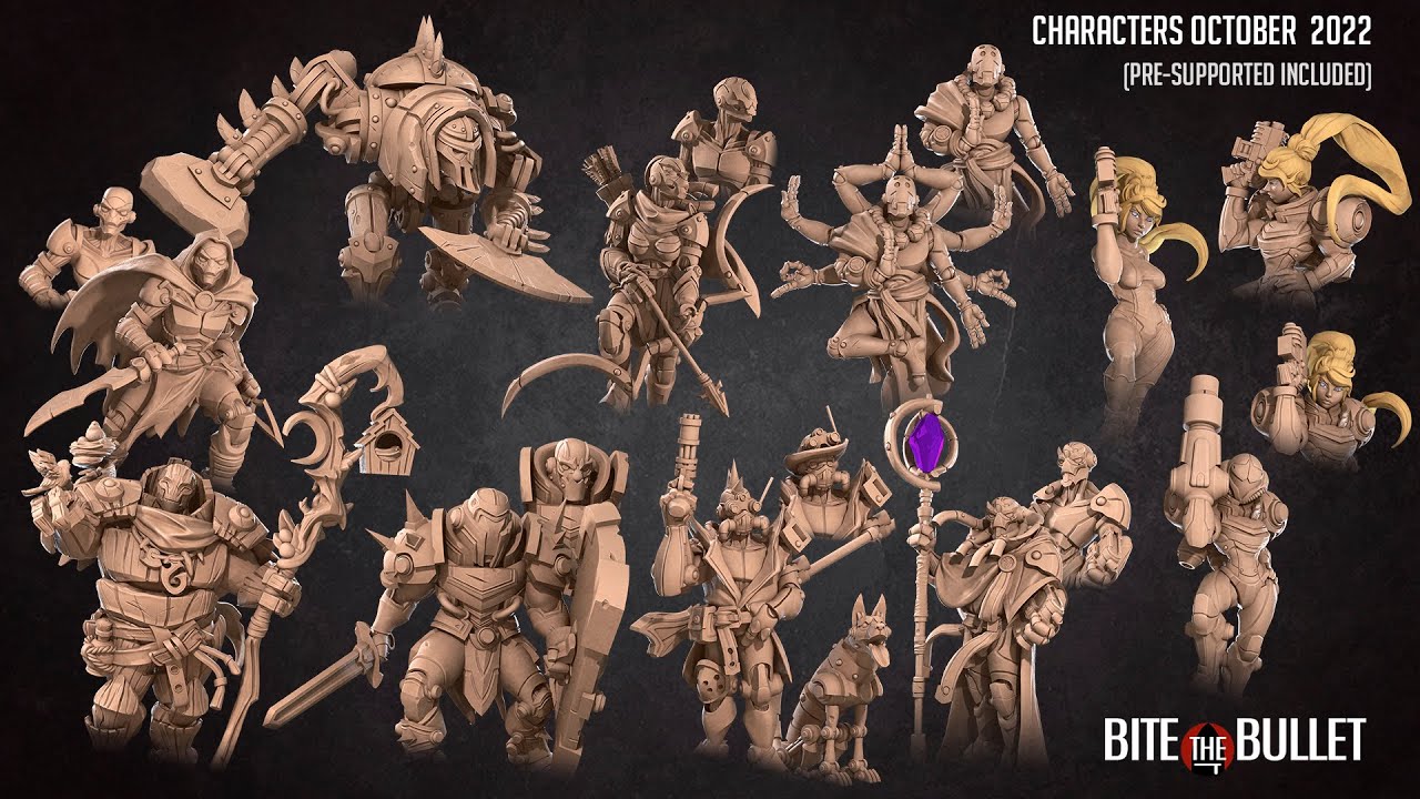 Bite the Bullet Patreon - October 2022 - Warforged - YouTube