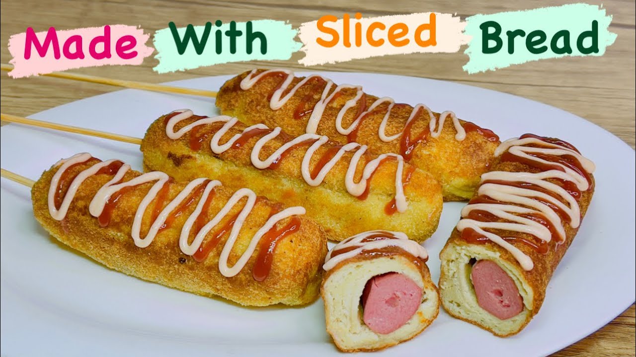 How To Make Corn Dog with SLICED BREAD | No Machine | Super Tasty - YouTube