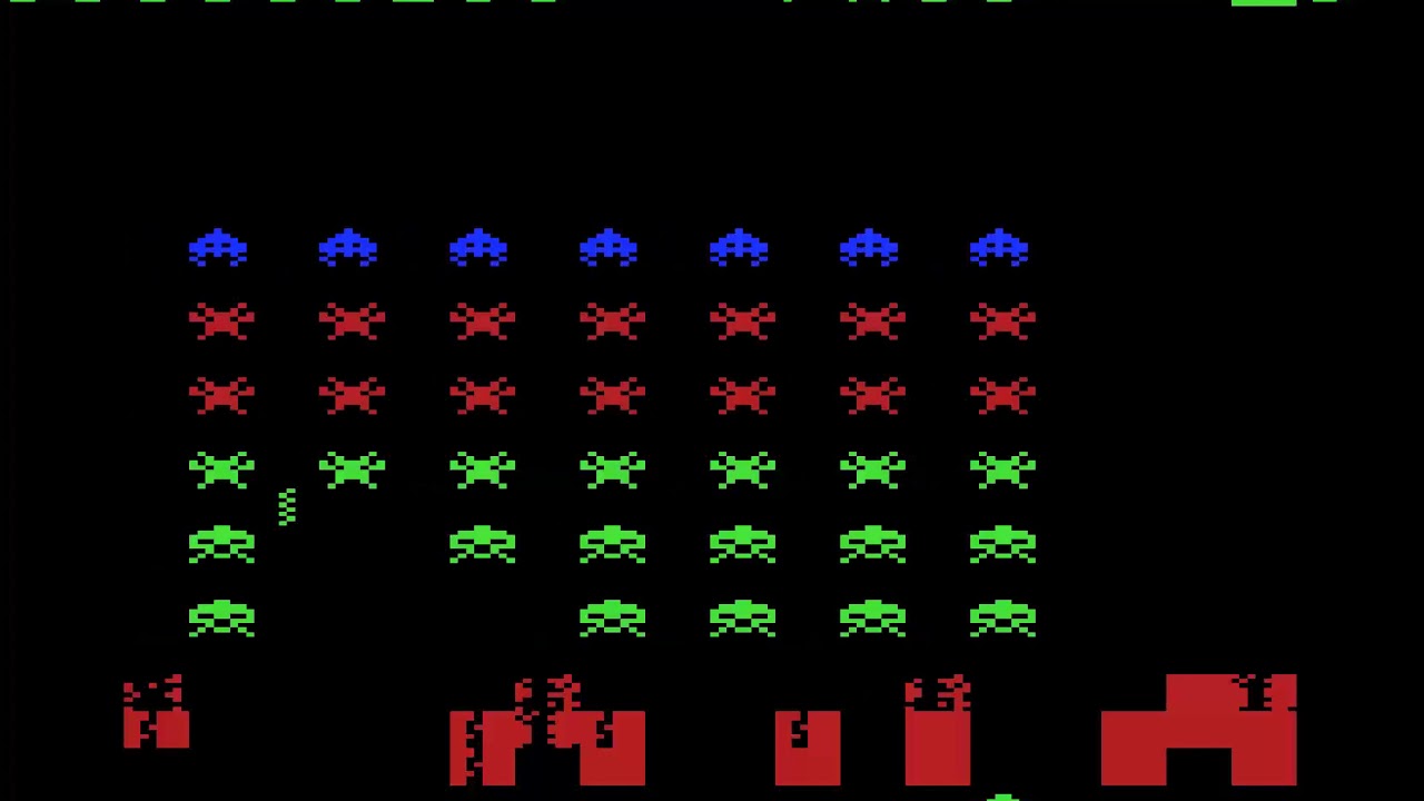 VIC INVADERS SPACE INVADERS DIDFFICULT VIC 20 VIC20 VC20 VC 20 VIC 1001 COMMODORE PANTHEON ...