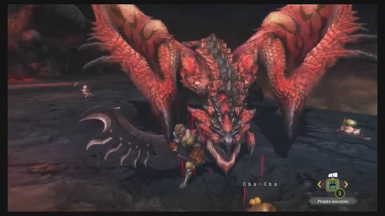 Monster Hunter 3 Ultimate Cacciamo un Rathalos - YouTube