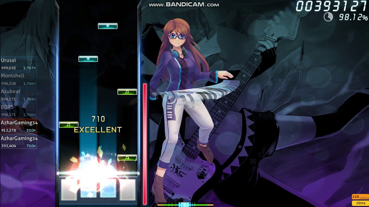 Osu!Mania Gameplay Beatmap Utsu - P Feat Kagamine Rin Tokyo Teddy Bear ...