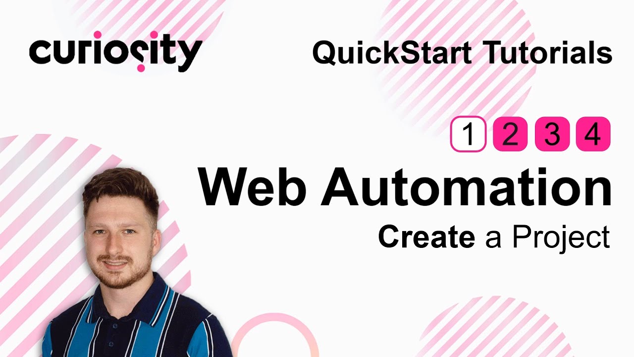 Create a Project | QuickStart Web Automation | Test Modeller - YouTube