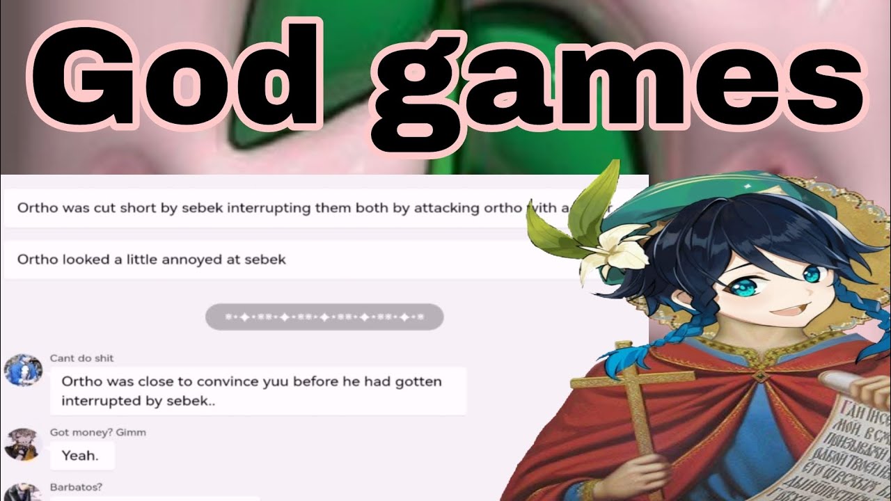 Twisted Wonderland text: god games - YouTube