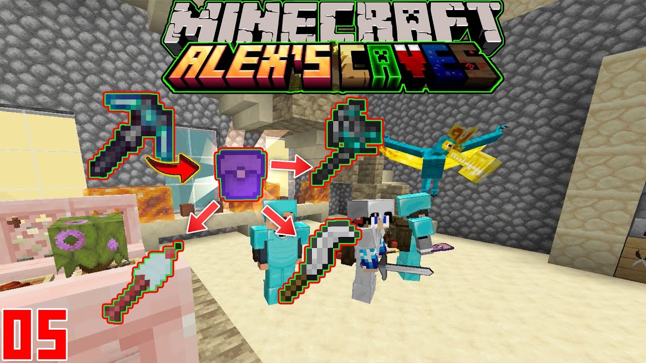 [EP5]ប្រអប់ពិសេស MINECRAFT: Alex's Cave Multiplayers - YouTube