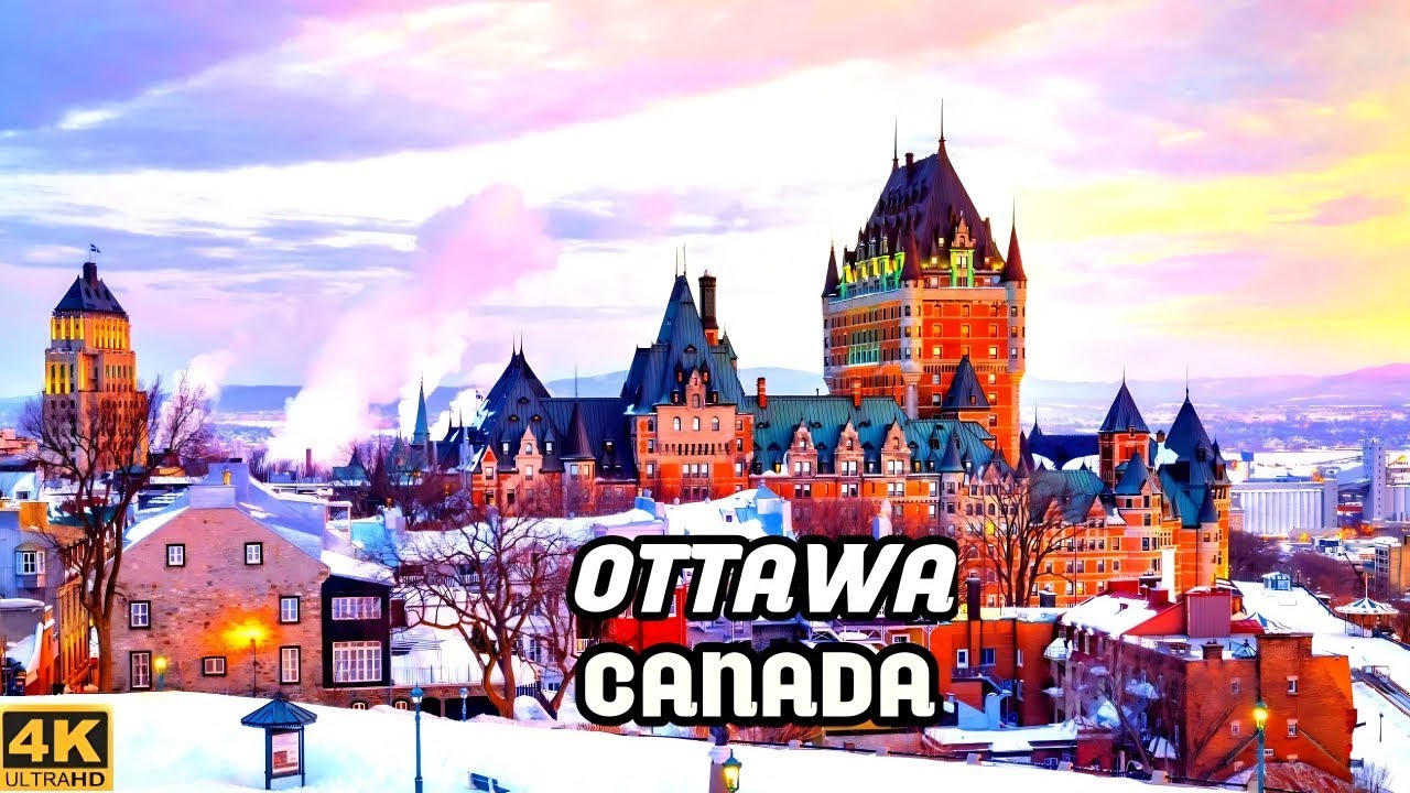 Ottawa in 4K UHD: A Breathtaking Tour of Canada's Capital | 4K Drone ...