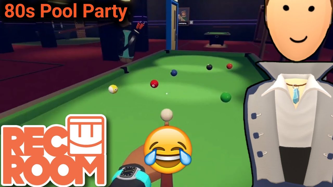 80'S POOL CLUB DISCORD PARTY! Rec Room Funny Stream Moments - YouTube