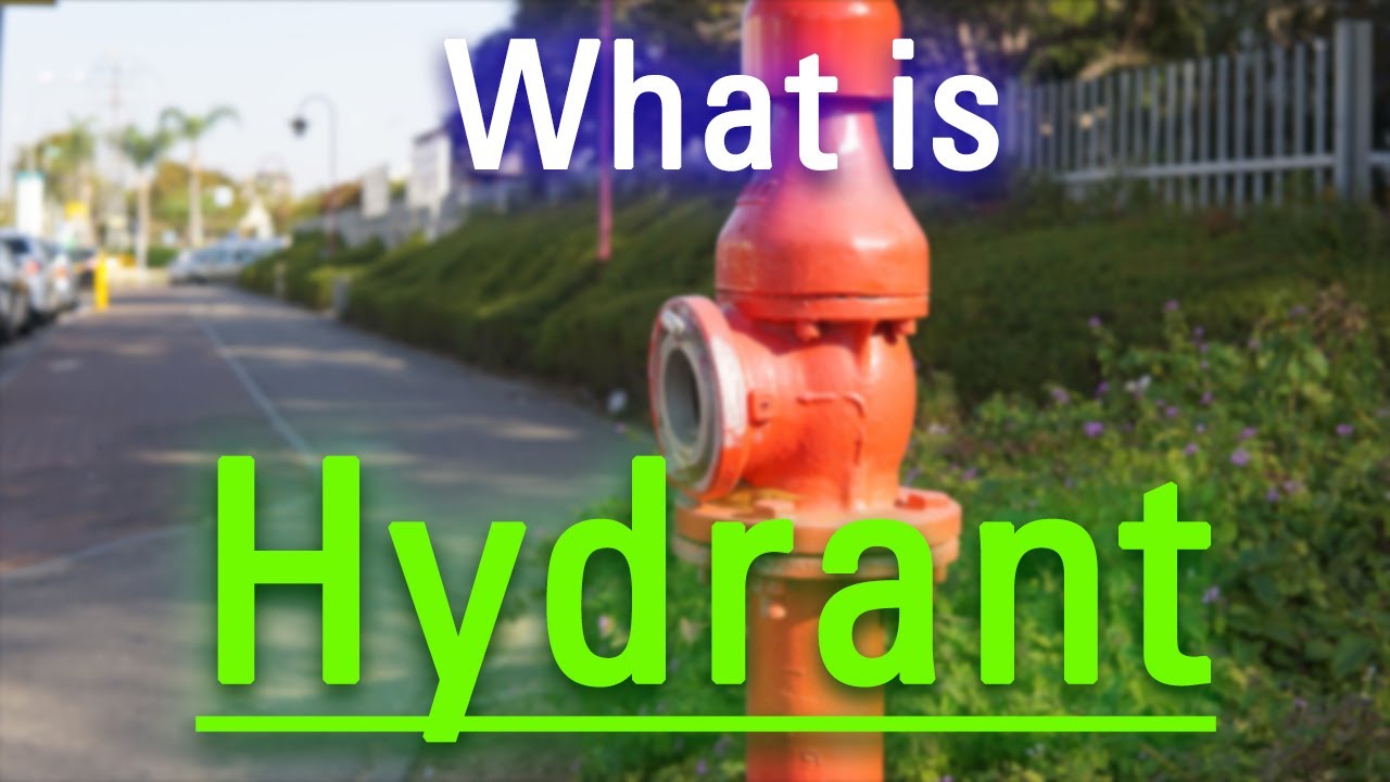 How Does Hydrant Look? | How to Say Hydrant in English? | What is ...