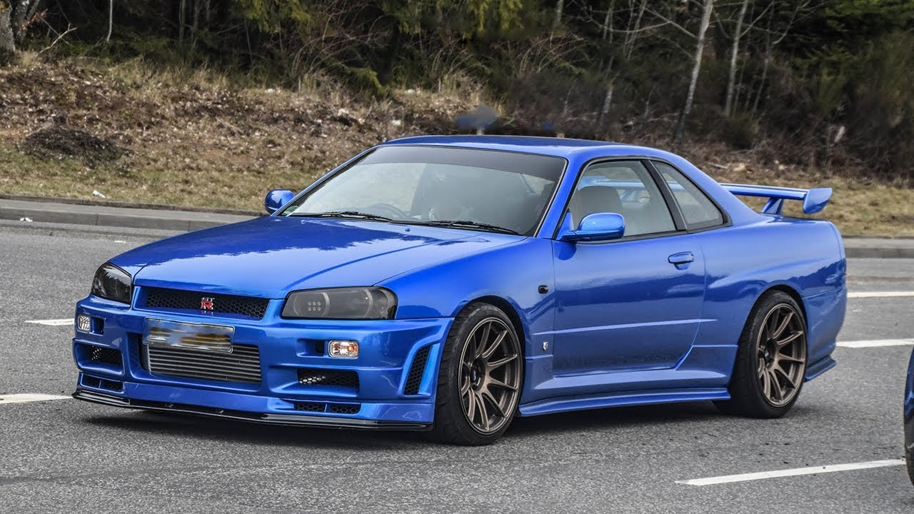 DRIFTURI NEBUNE CU UN NISSAN SKYLINE GTR! - YouTube