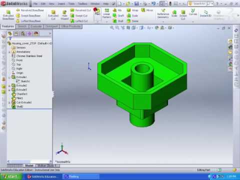 SolidWorks - Orienting Components with the Triad Tool - YouTube
