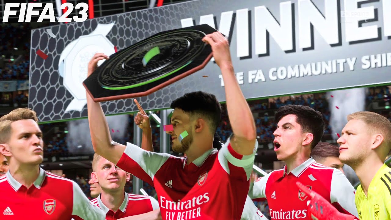 FIFA 23 | Arsenal vs Manchester City - FA Community Shield Final 2023 ...