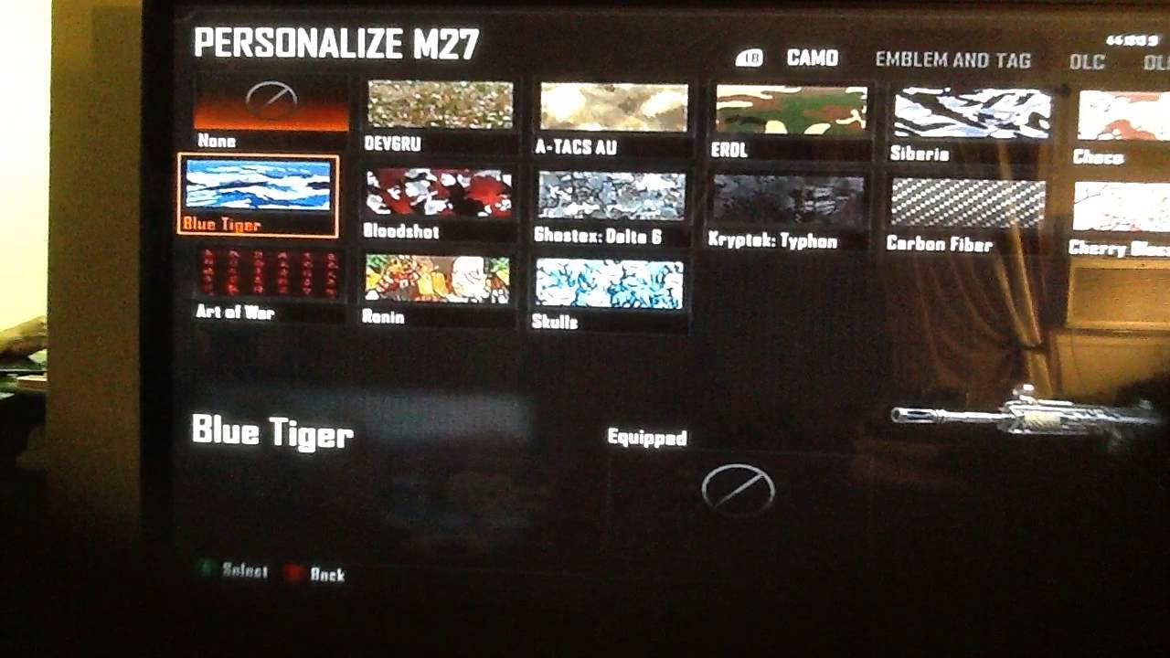 How to change your gun color (camo) black ops 2 (NO LONGER WORKS) - YouTube