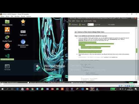 8.6.7 Lab - Construct a Python Script to Manage Webex Teams - YouTube
