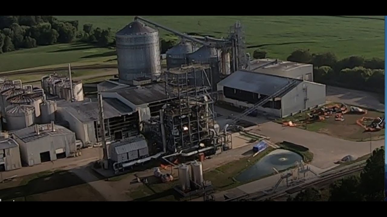 Flying Around Conesville Ethanol Plant Explosion and Results - Ohio ...