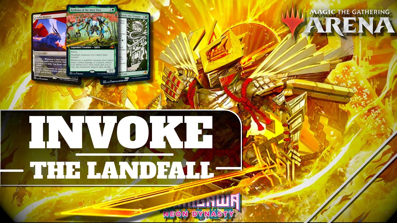 Landfall Token Deck Ideas - Neon Dynasty | MTG Arena Standard Mythic ...