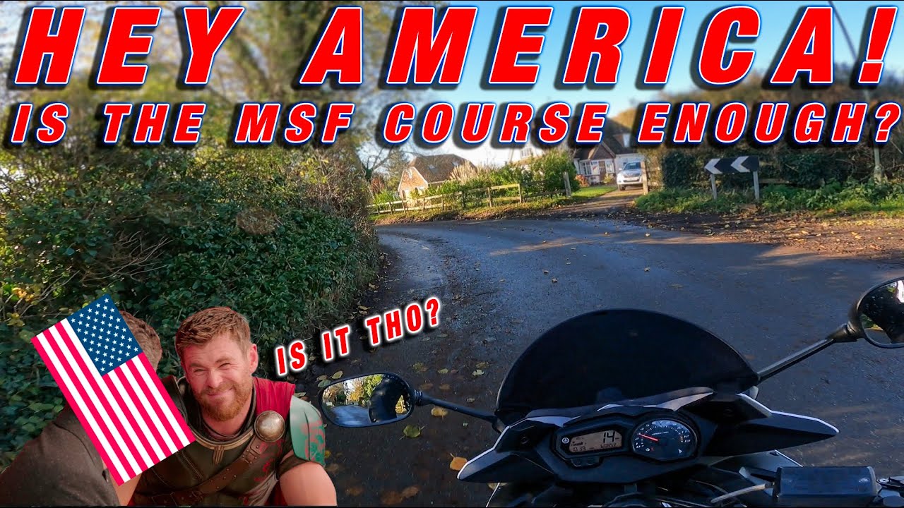 Dear USA, Is the MSF Course Enough? - YouTube