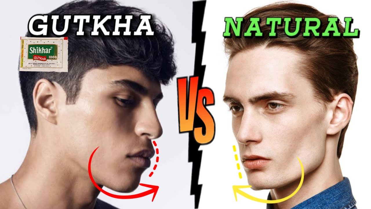 Gutka Face vs Natural Face | Best Grooming Tips | Make Your Appearance ...