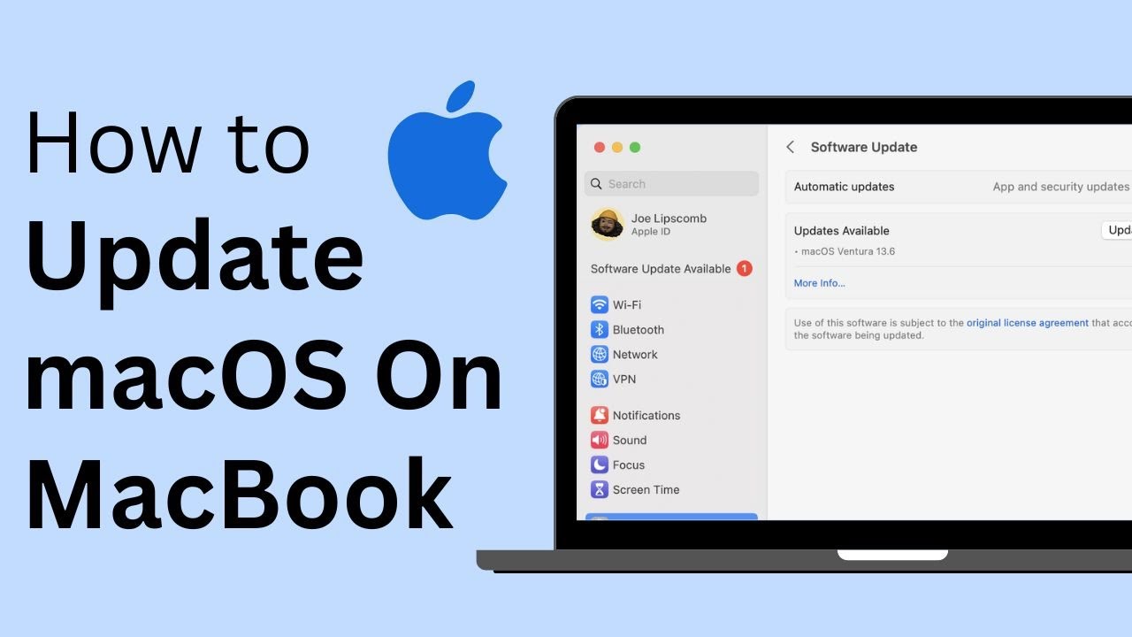 How to Update OS on MacBook | MacOS Update - YouTube