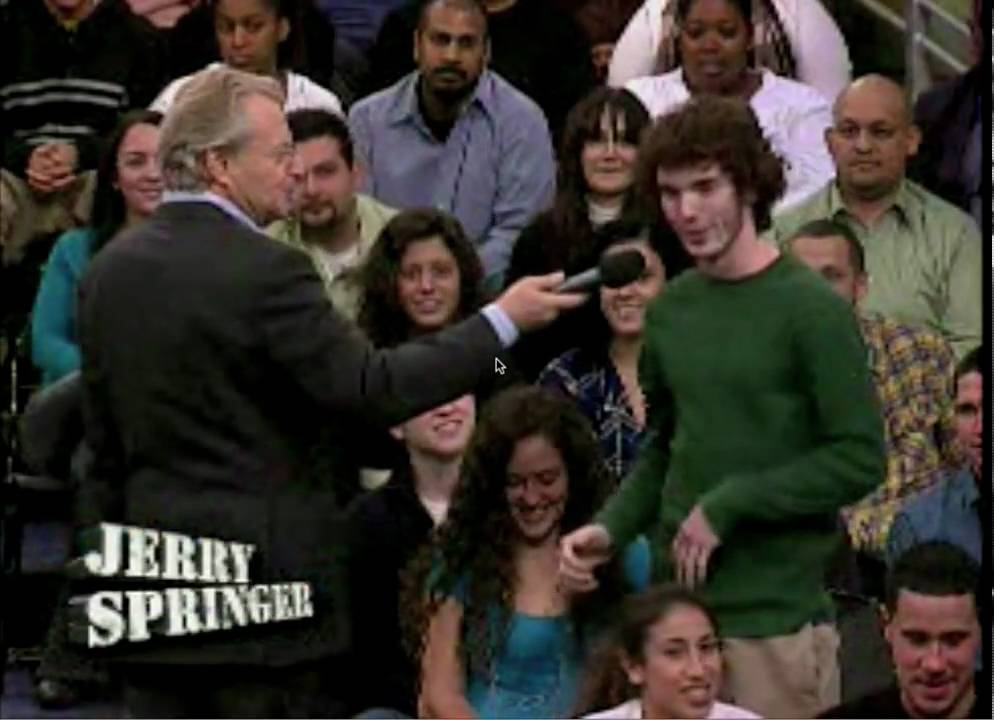 Jerry Springer Muscle Man Competition - YouTube
