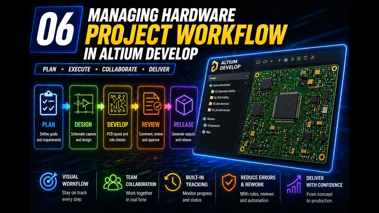 06 | Managing Hardware Project Workflow in Altium Develop - YouTube