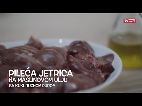 Recept: Pileća Jetrica Sa Kukuruznom Purom