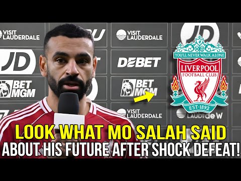 MO SALAH BREAKS SILENCE ON HIS FUTURE AFTER SHOCK 2-1 DEFEAT VS WOLVES! LIVERPOOL NEWS
