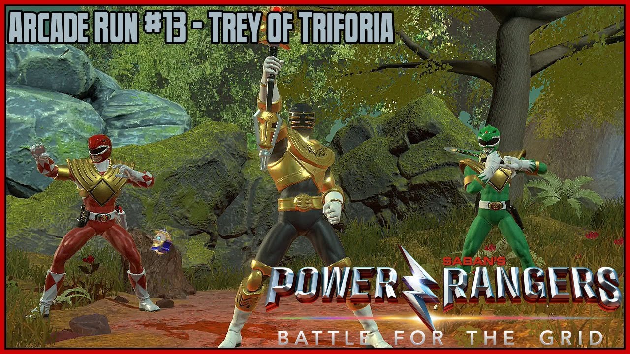 Power Rangers: Battle for the Grid Arcade Run #13 – Trey of Triforia ...