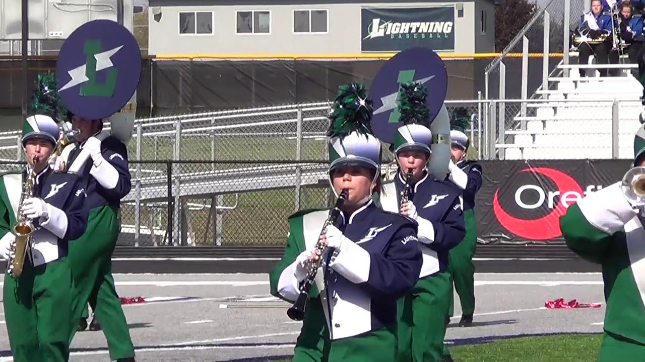Lapeer Lightning Marching Band (Novus) 10-7-17 - YouTube
