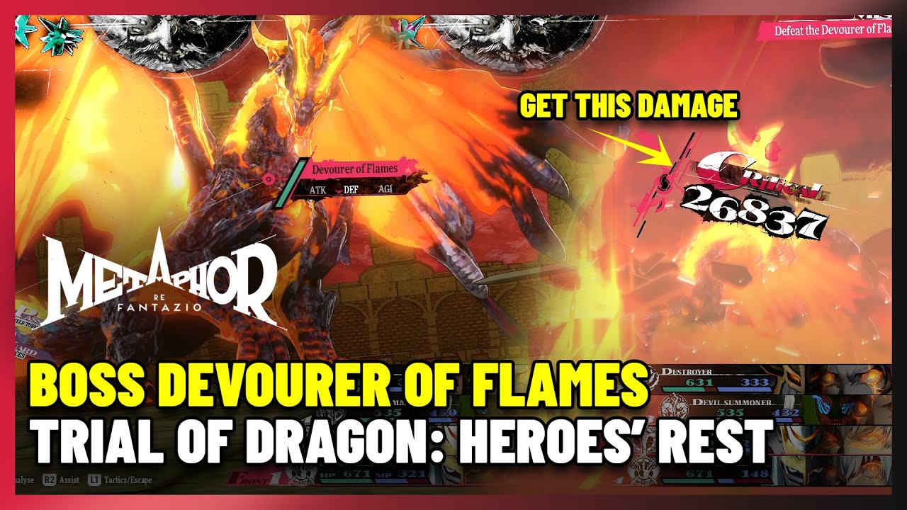 Defeat the Devourer of Flames Dragon - Trial of the Dragon Quest ...