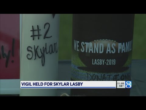 Vigil held for Skylar Lasby