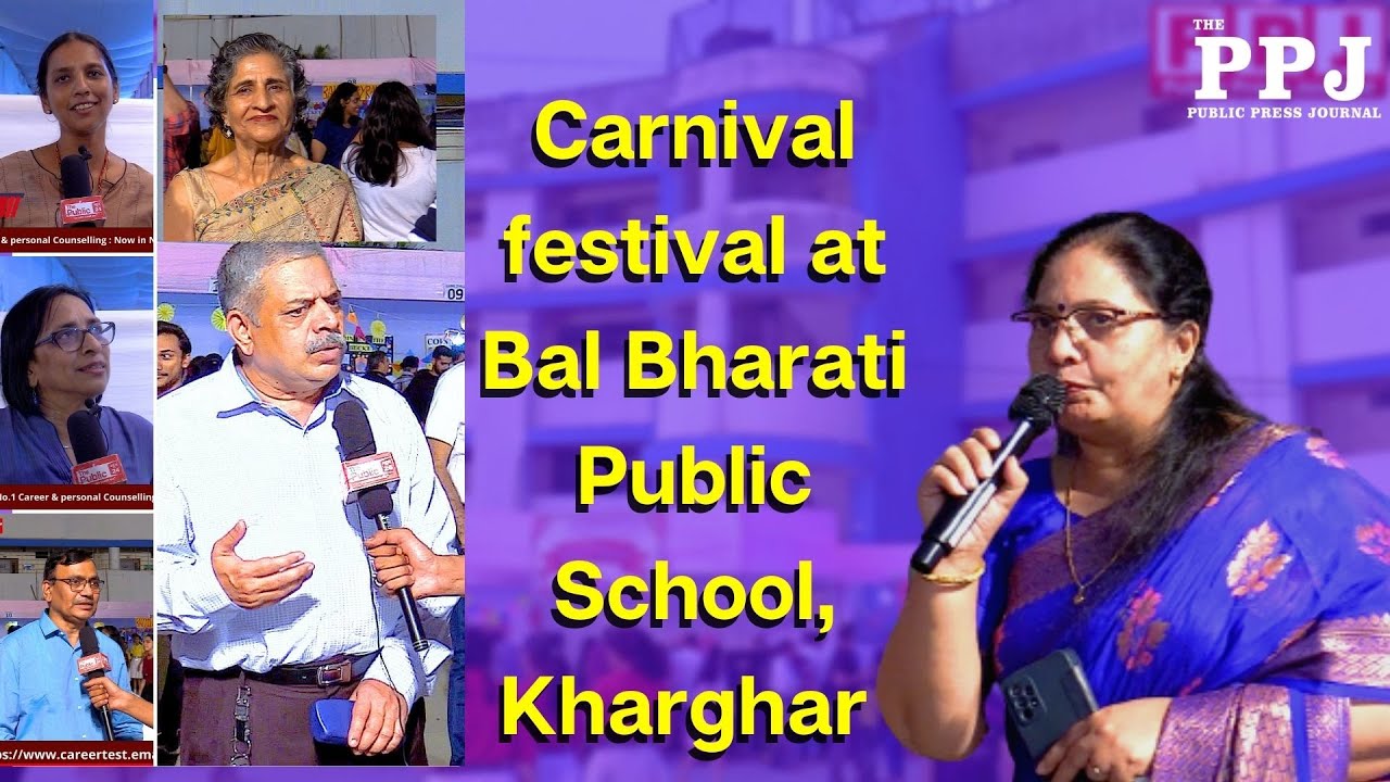 Bal Bharti School Organized Carnival For Students To Perfect Their ...