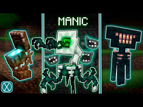 [Устаревшее] Самый ЖУТКИЙ ДАТА-ПАК для МАЙНКРАФТ | Обзор Manic 1.19.3 ...