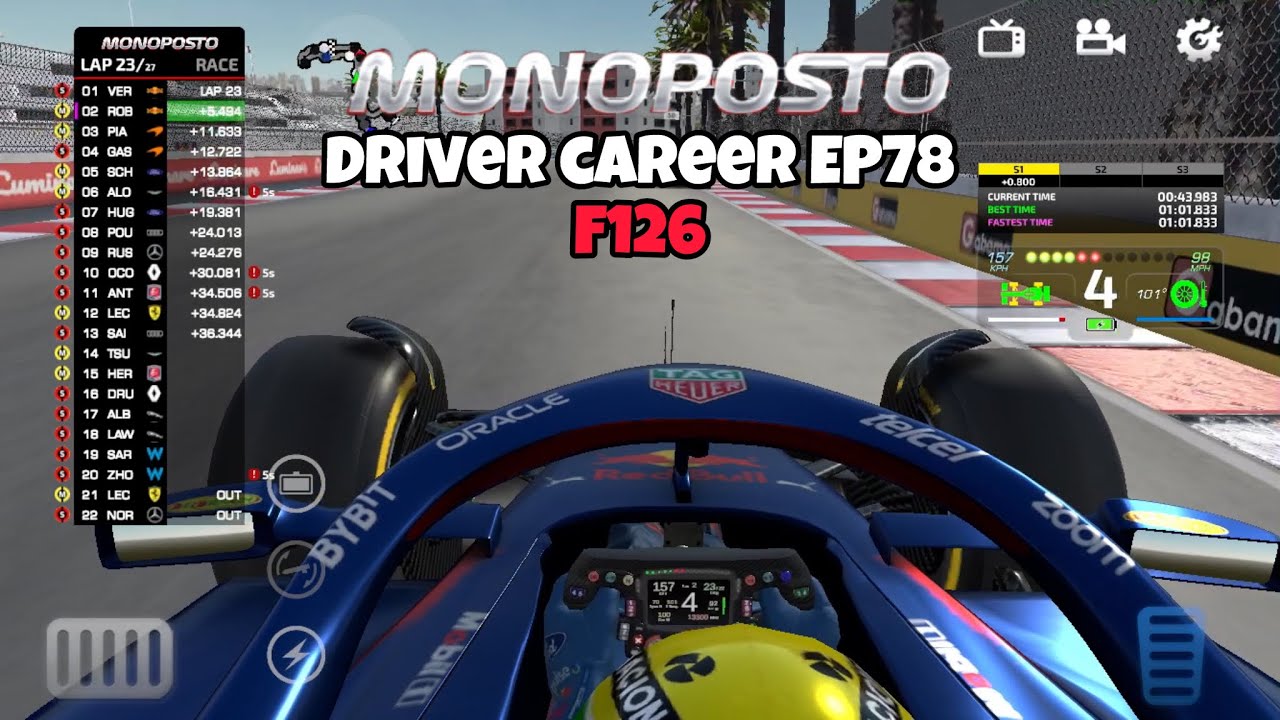 Monoposto Driver Career EP78: RED BULL TEAMWORK! - YouTube
