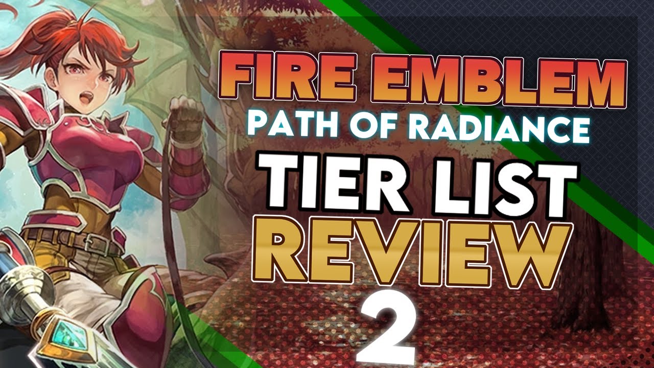 Who's the Best Flier? - FE9 Tier List Review (Part 2) - YouTube