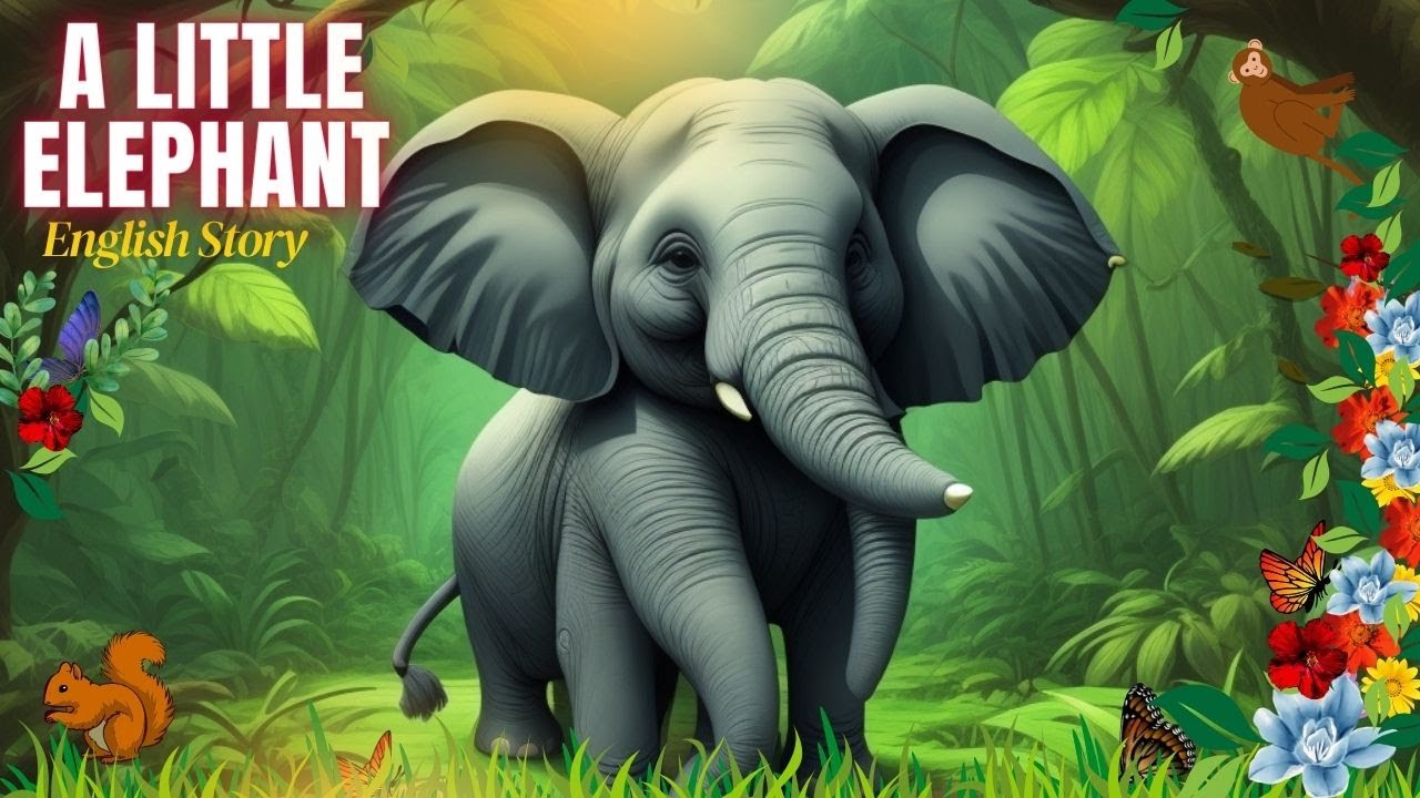 The Little Elephant | English Story | Jungle Story | Bedtime Story for ...