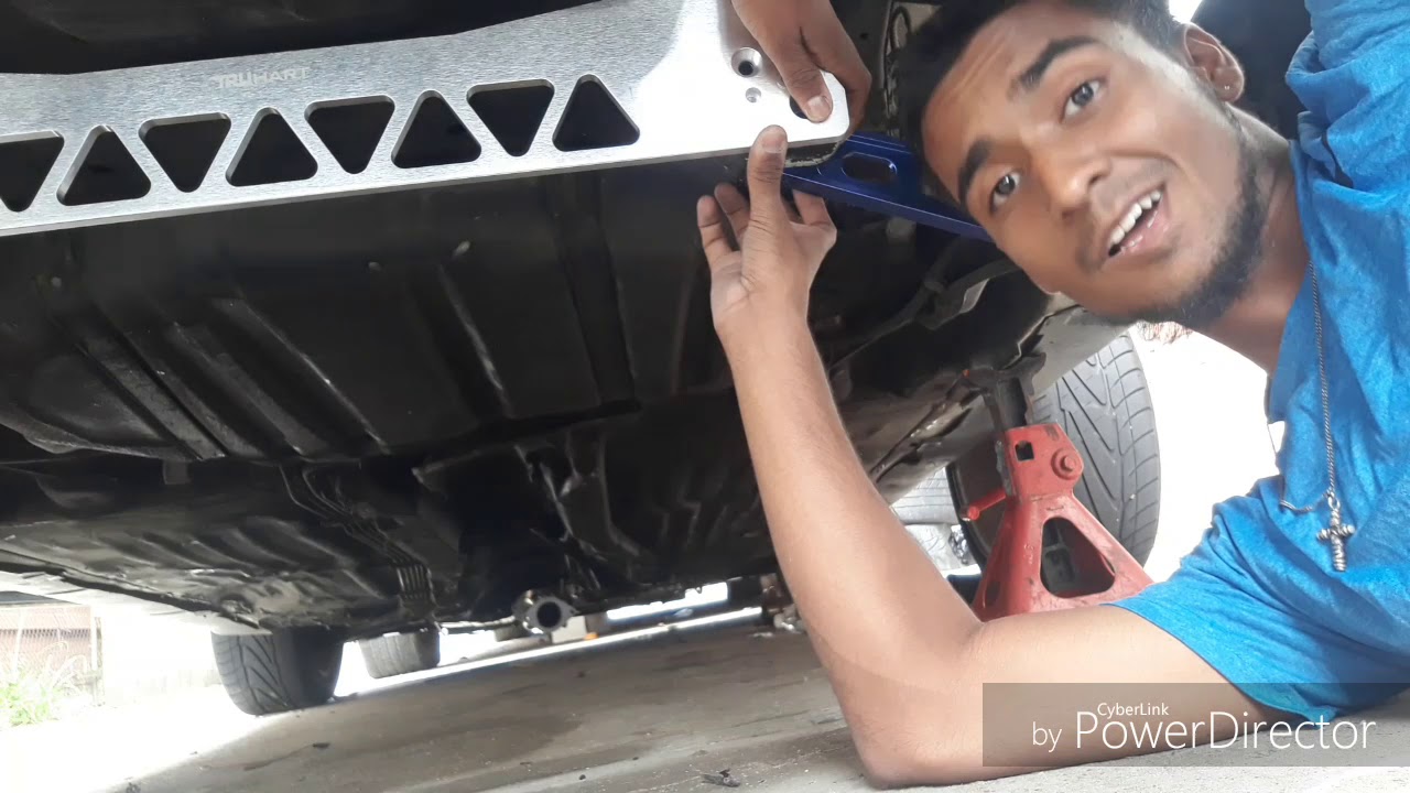 HOW TO INSTALL A SUBFRAME ON AN EG CIVIC - YouTube