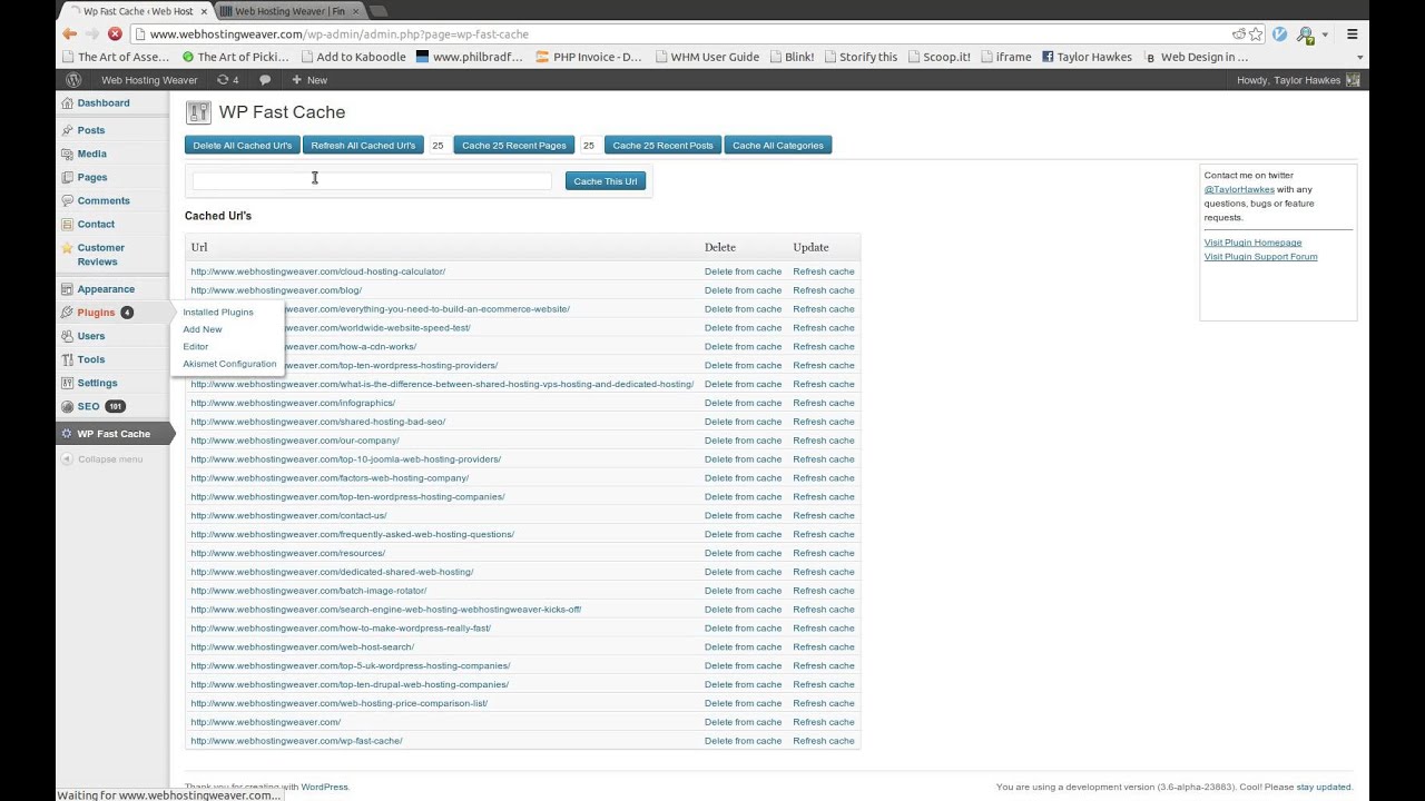 Introducing the WP Fast Cache Plugin - YouTube
