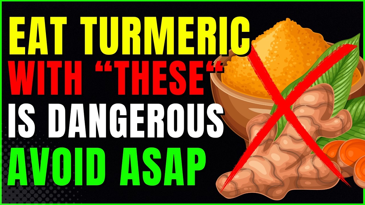 Never Eat Turmeric with These Dangerous Combinations to Avoid - YouTube