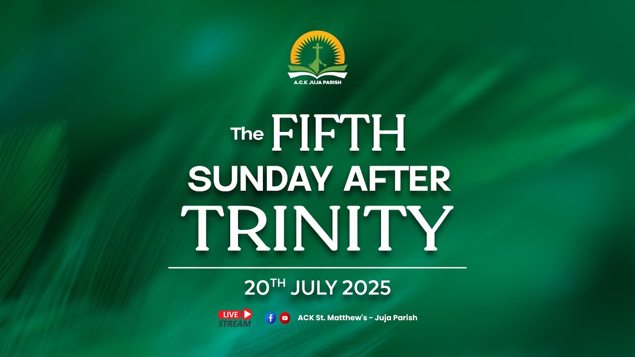 LIVE: FIFTH SUNDAY AFTER TRINITY 20/07/2025 - YouTube