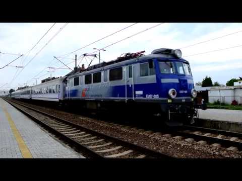 200 subskrypcji | Najstarsza czynna EU07-005 z nowym zestawieniem TLK "San", 6Dg-181, SM42-9335 ...