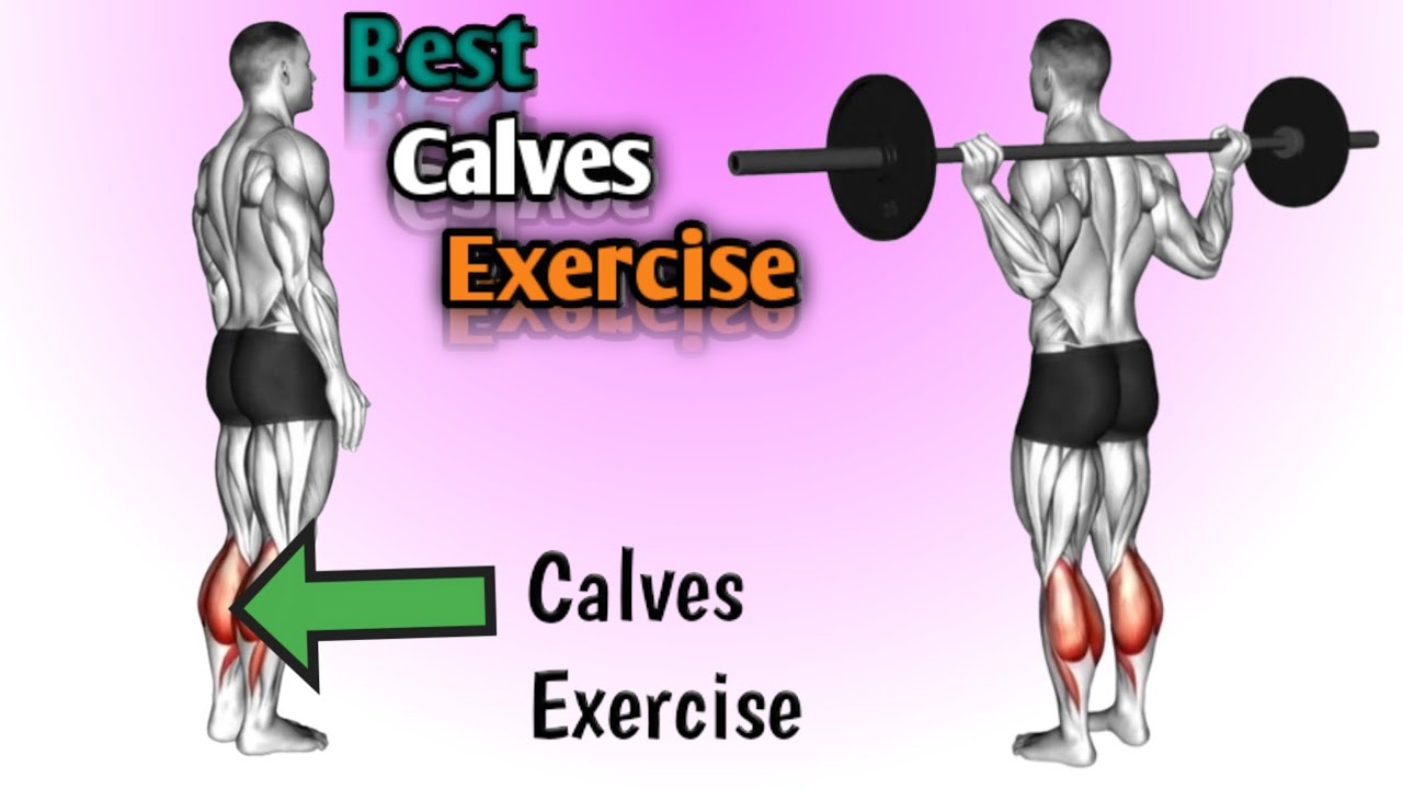 Calves workout with dumbbell || calves workout - YouTube