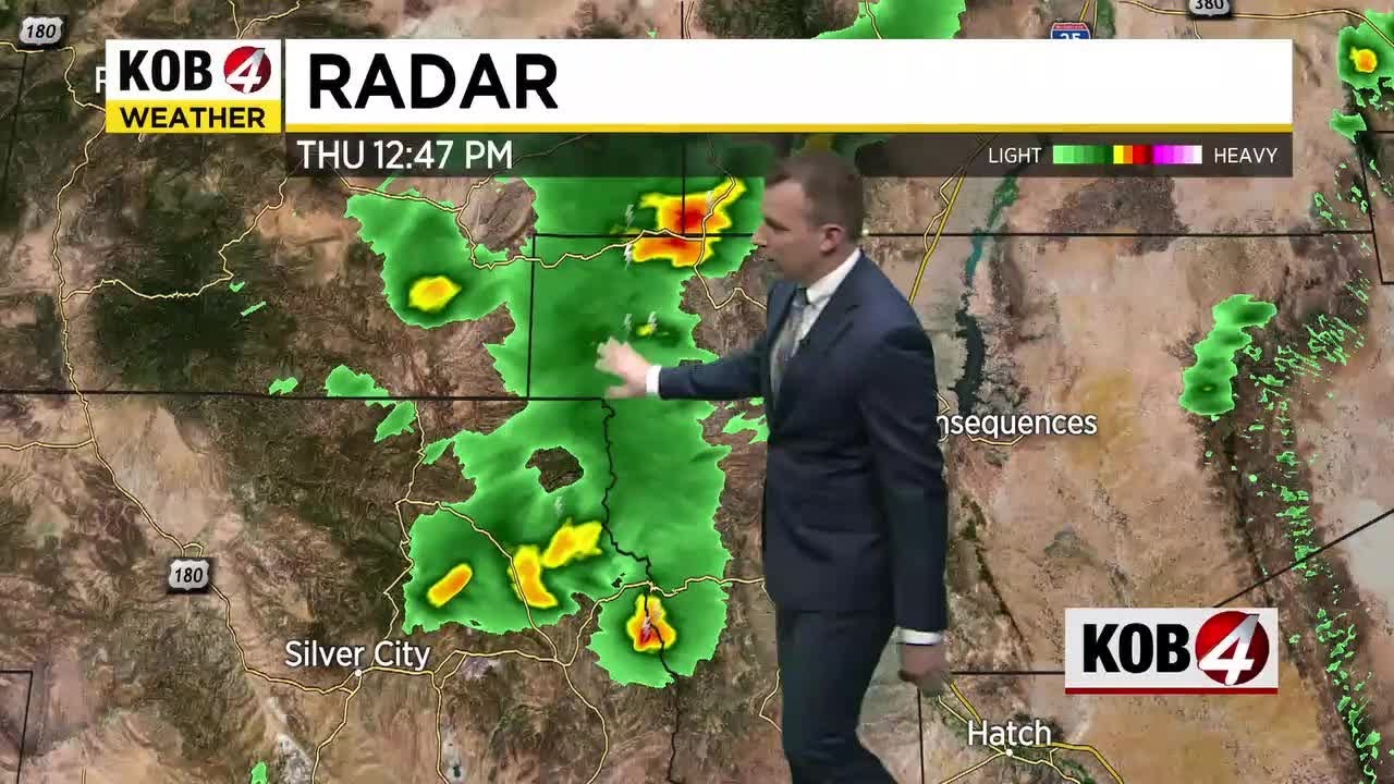 Brandon Richards' Midday Weather Forecast for New Mexico | March 27 ...